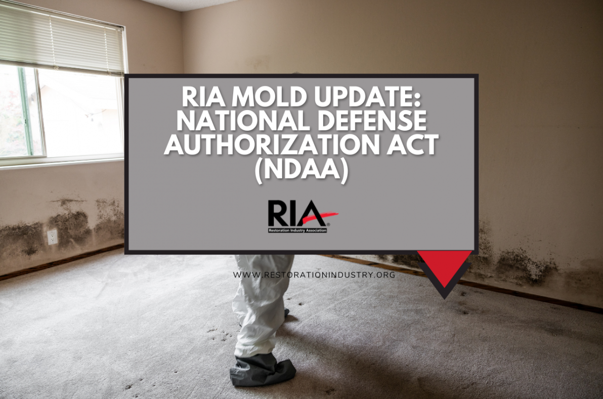 RIA Mold Update: National Defense Authorization Act (NDAA ...